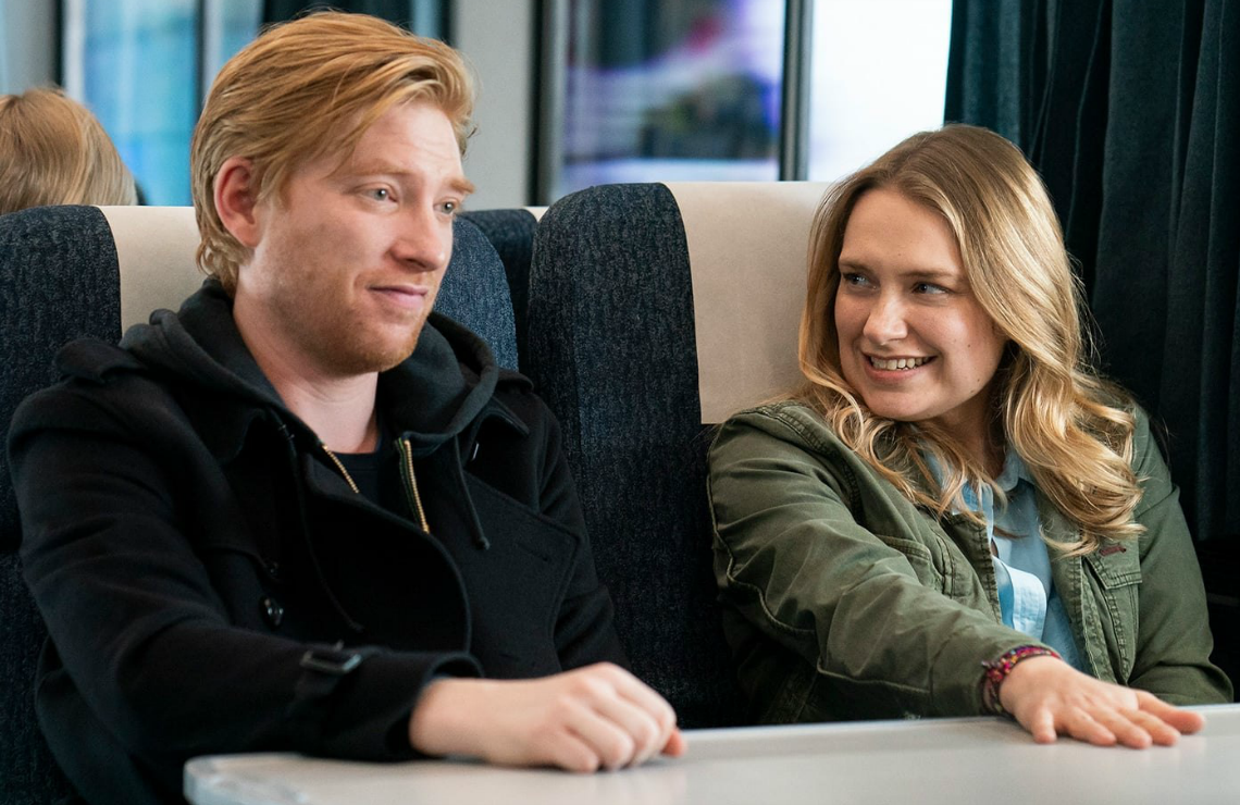 Run'ın Yaratıcısı Vicky Jones ve Başrol Oyuncuları Domhnall Gleeson ile ...